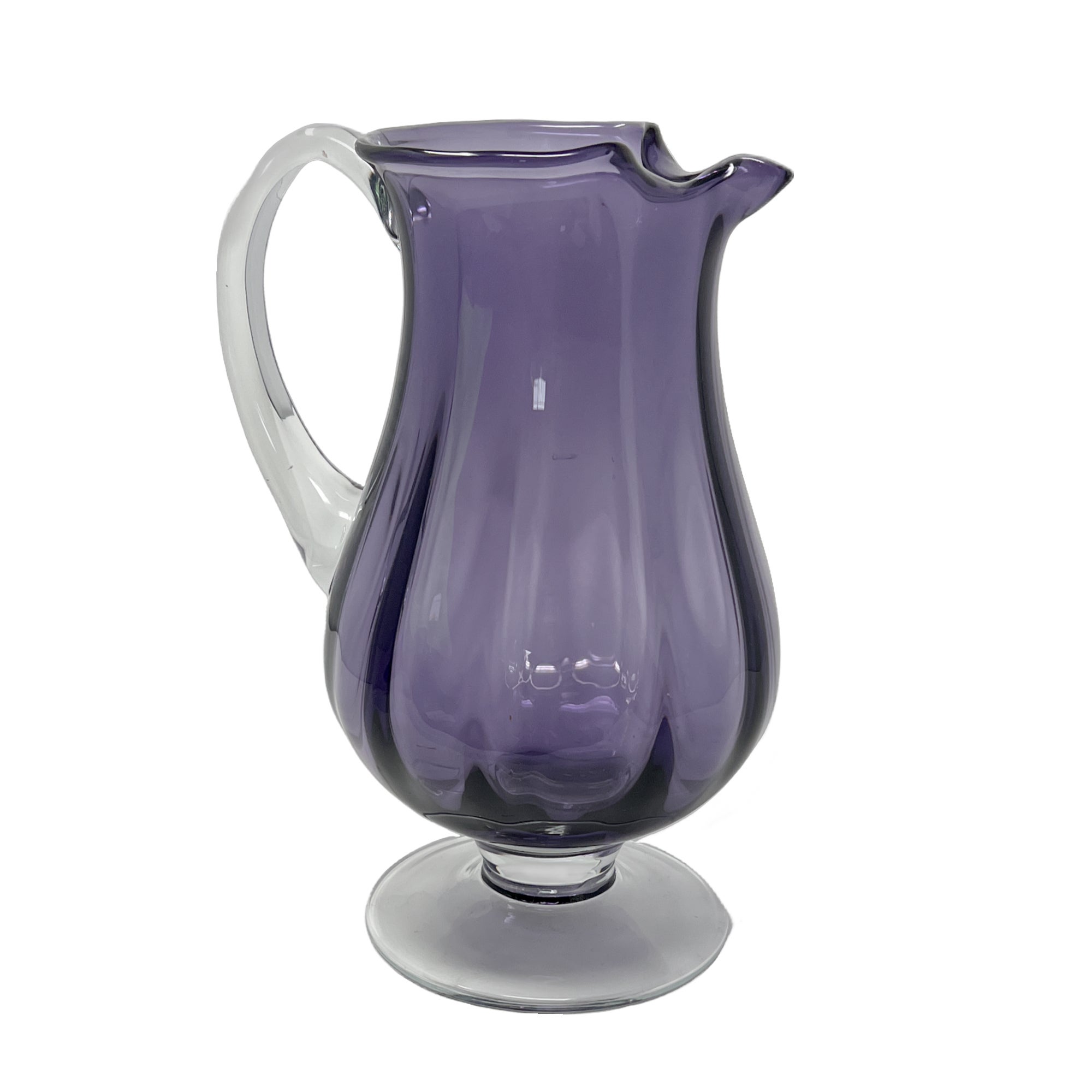 Violet Glass Pitcher | Southern Accents